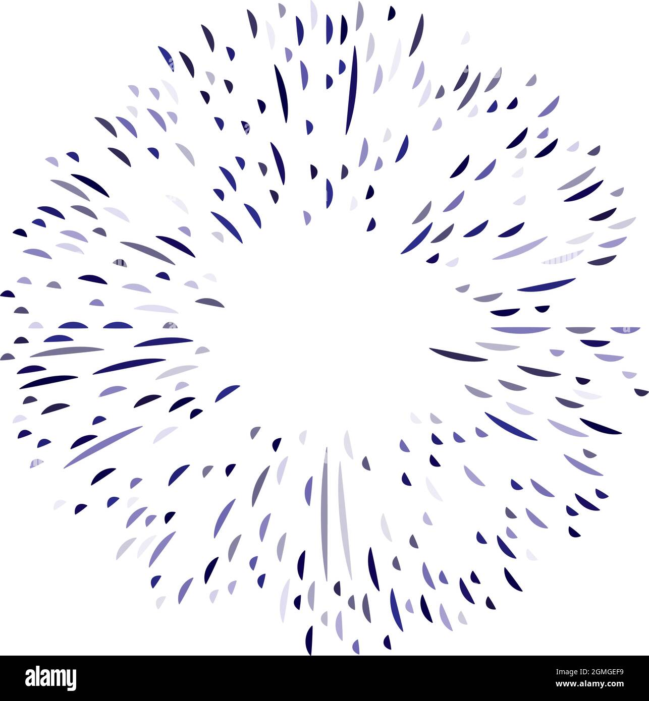 Radial, radiating lines. Radiation, explosion, twinkle, glare and glint ...