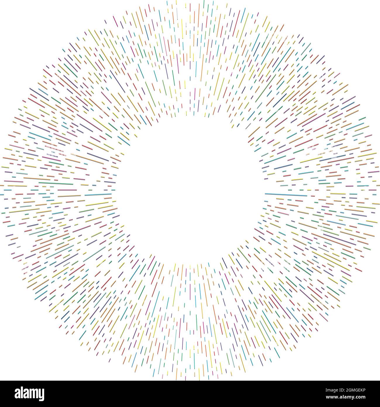 Radial, radiating lines. Radiation, explosion, twinkle, glare and glint ...