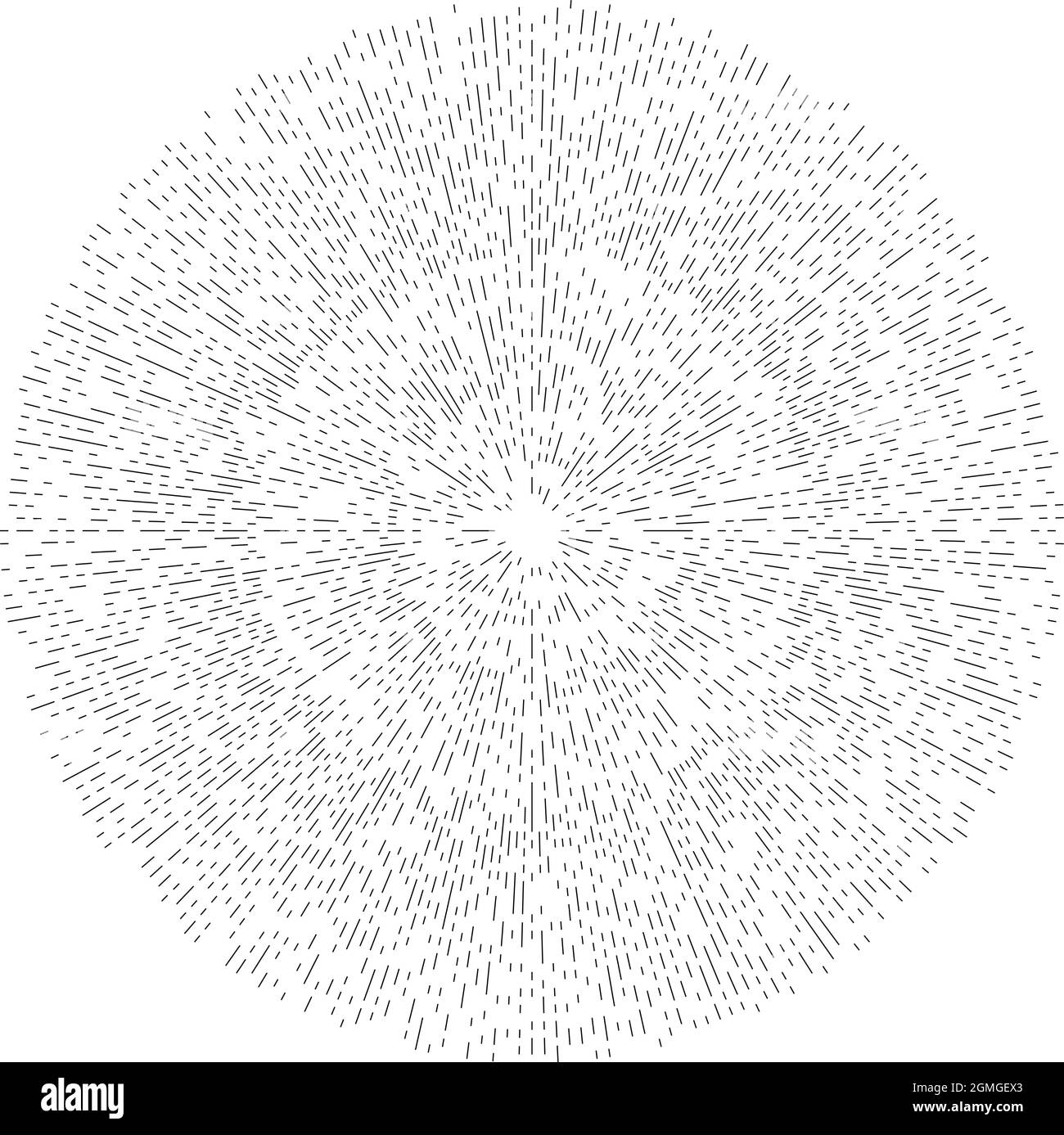 Radial, radiating lines. Radiation, explosion, twinkle, glare and glint ...