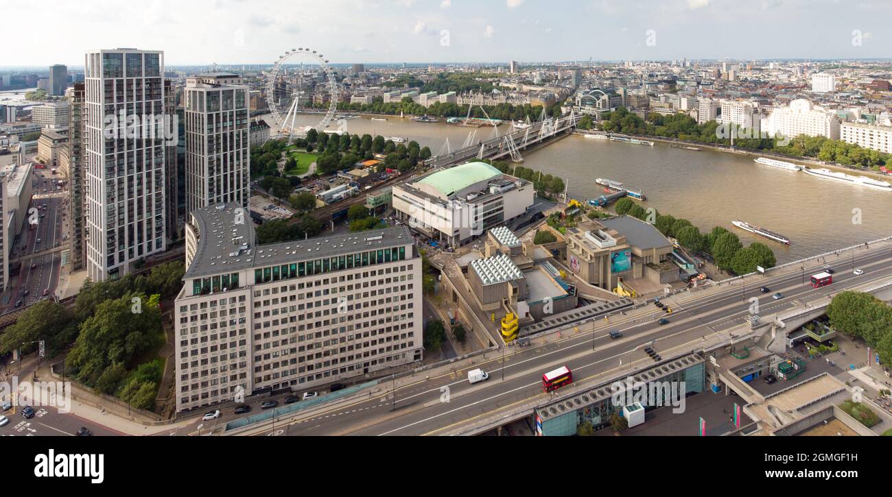 Southbank place aerial hi-res stock photography and images - Alamy