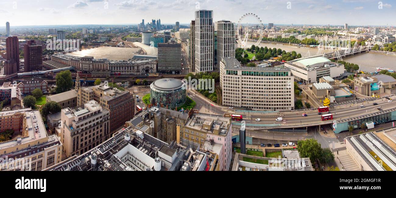 Southbank place aerial hi-res stock photography and images - Alamy