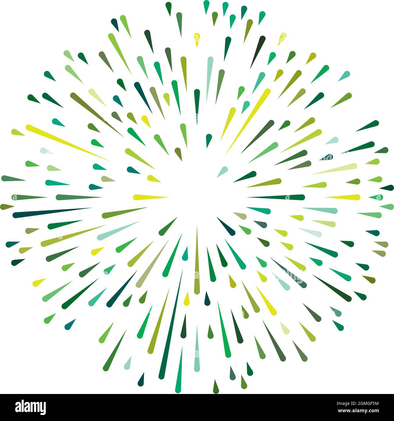 Radial, radiating lines. Radiation, explosion, twinkle, glare and glint ...