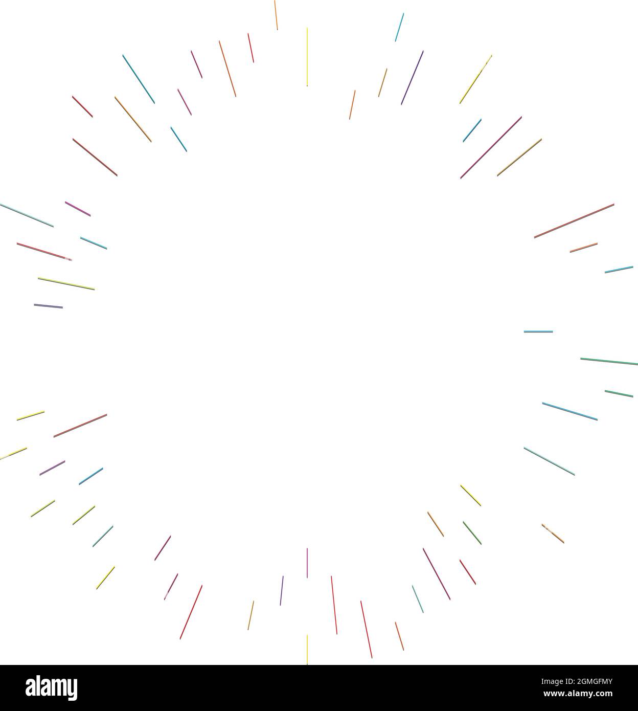 Radial, radiating lines. Radiation, explosion, twinkle, glare and glint ...