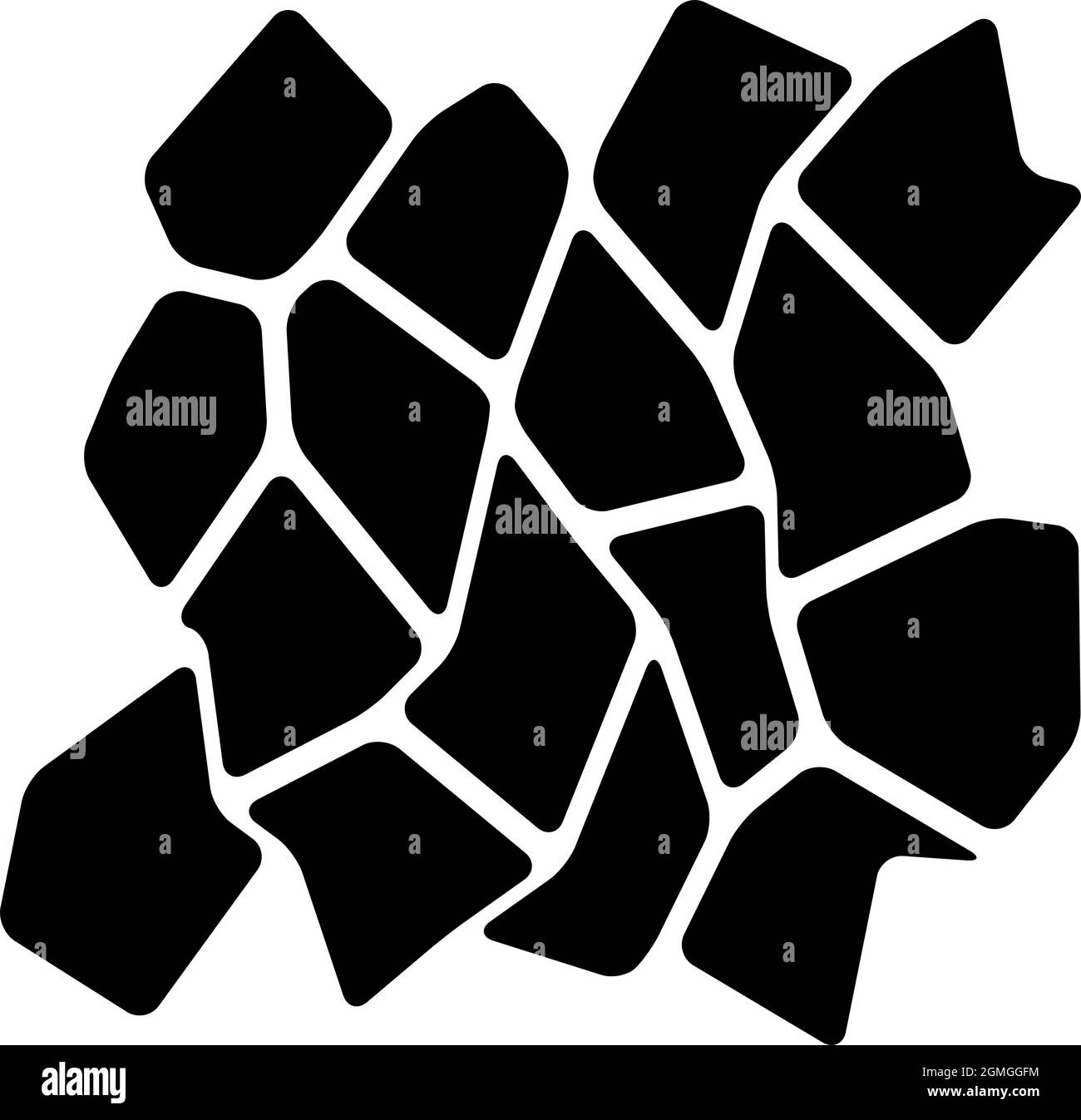 Stone, brick wall, brickwork polygon pattern, background. Stonewall ...