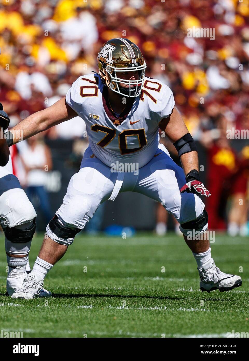September 18, 2021: Minnesota Golden Gophers offensive lineman Sam ...