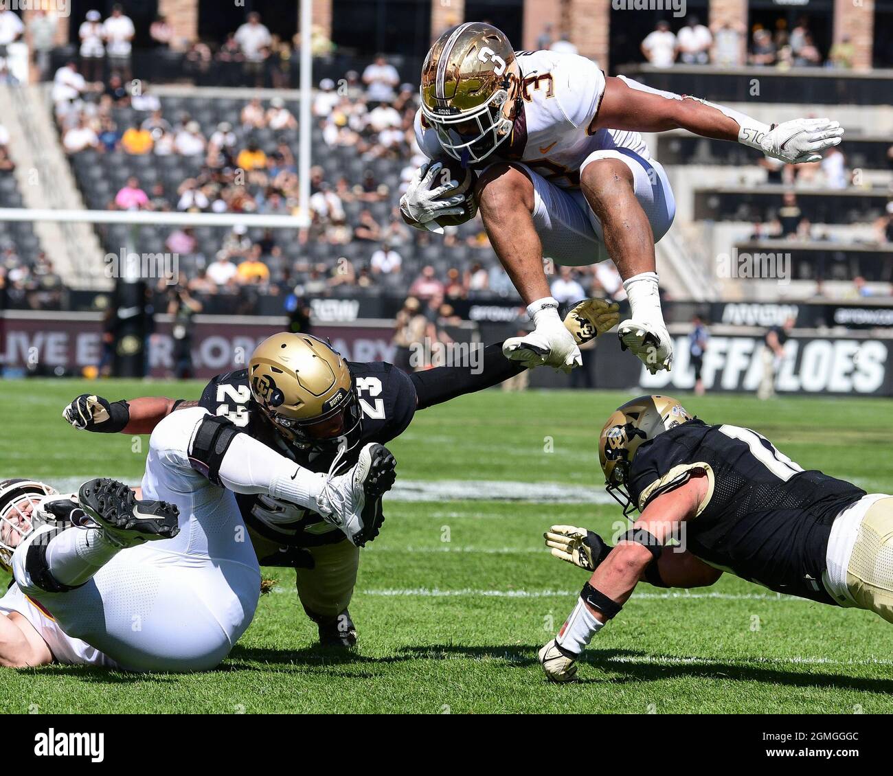 September 18, 2021: Minnesota Golden Gophers running back Treyson Potts ...