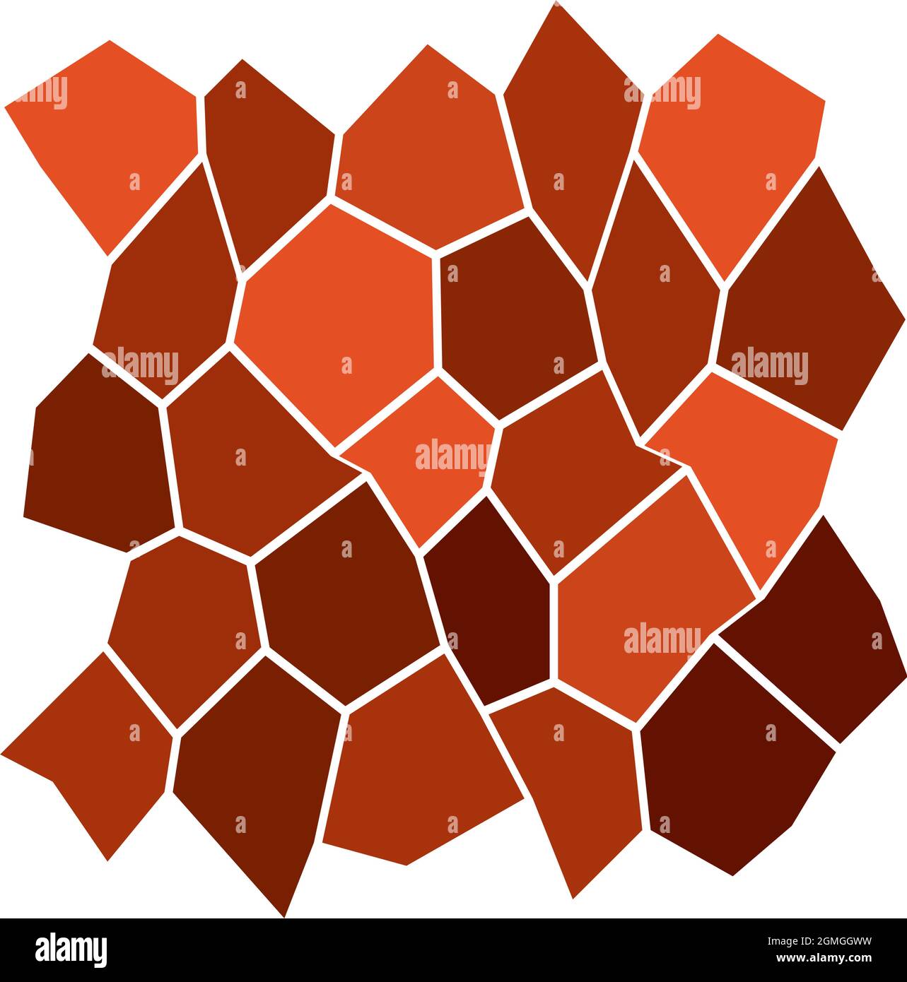 Stone, brick wall, brickwork polygon pattern, background. Stonewall ...