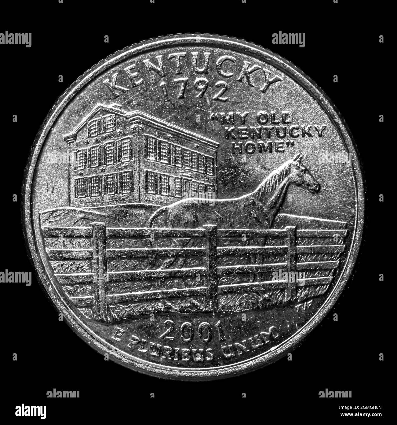 Kentucky state quarter hi-res stock photography and images - Alamy