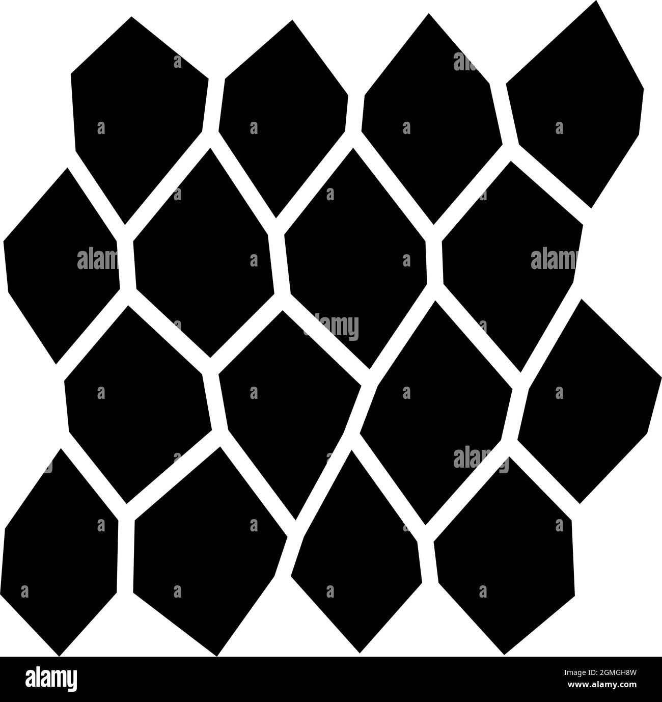 Stone, brick wall, brickwork polygon pattern, background. Stonewall ...