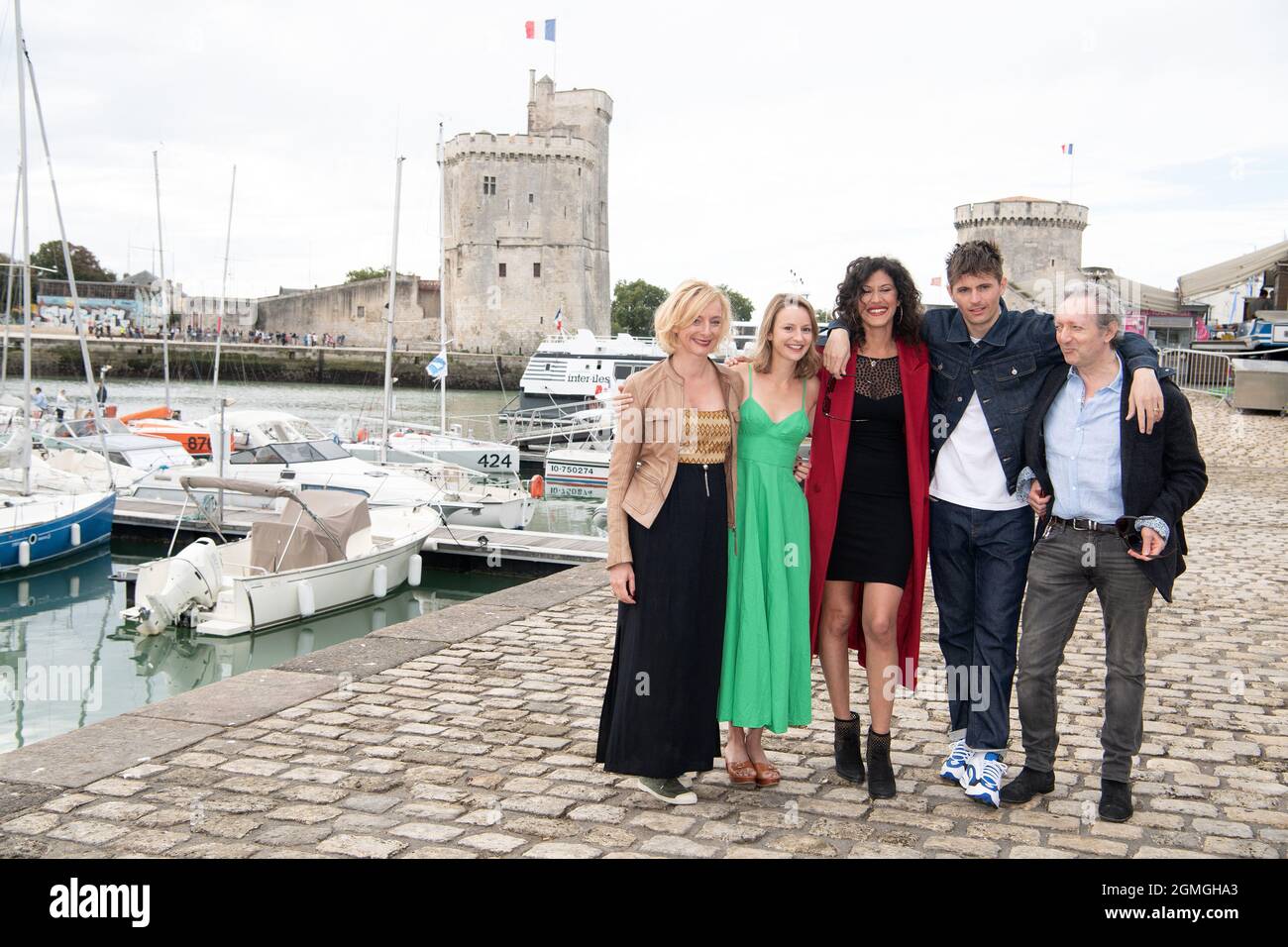 Gaelle Lebert, Tiphaine Daviot, Holy Fatma, Raphael Quenard and Eric ...