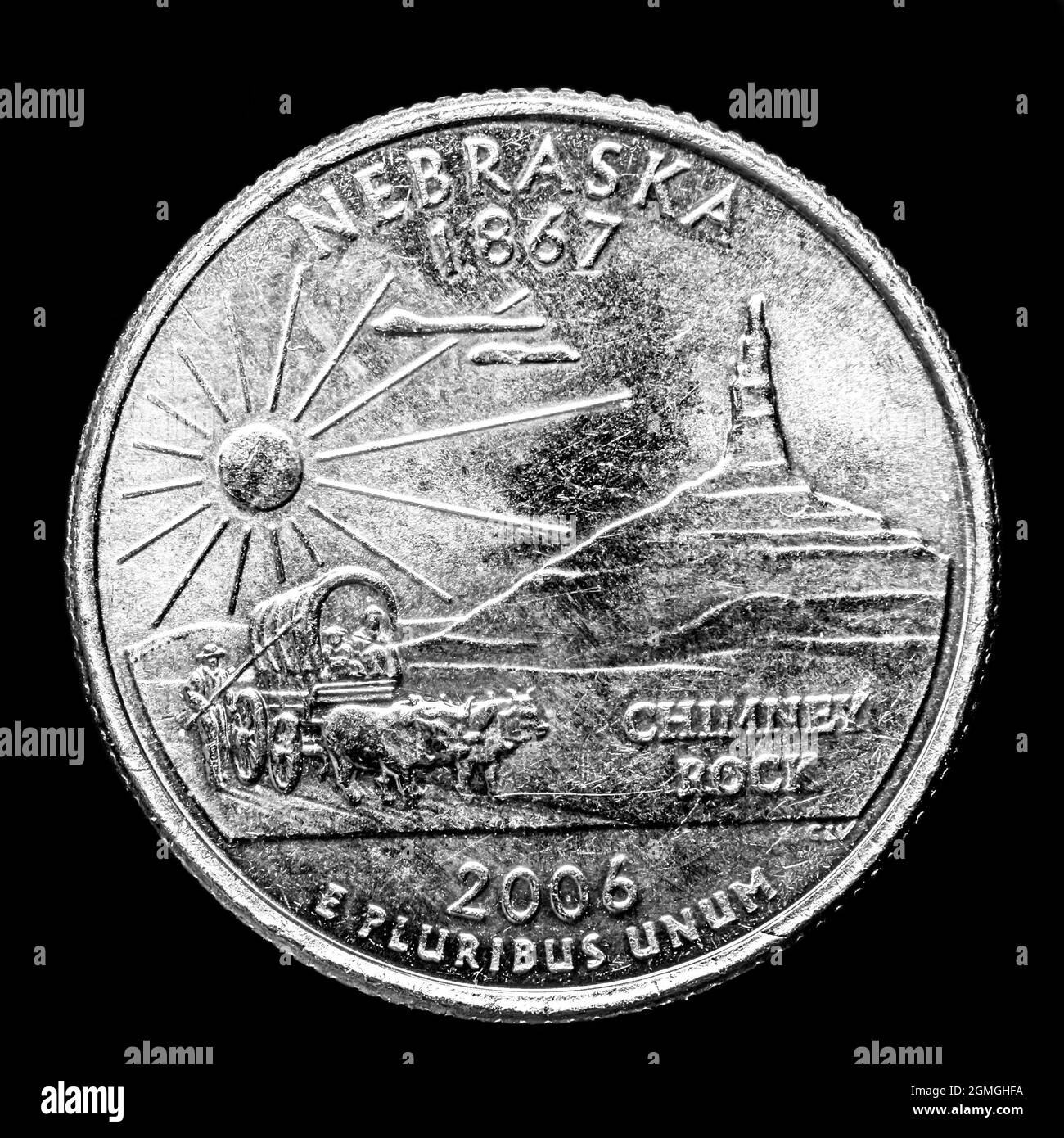 Nebraska state quarter hi-res stock photography and images - Alamy