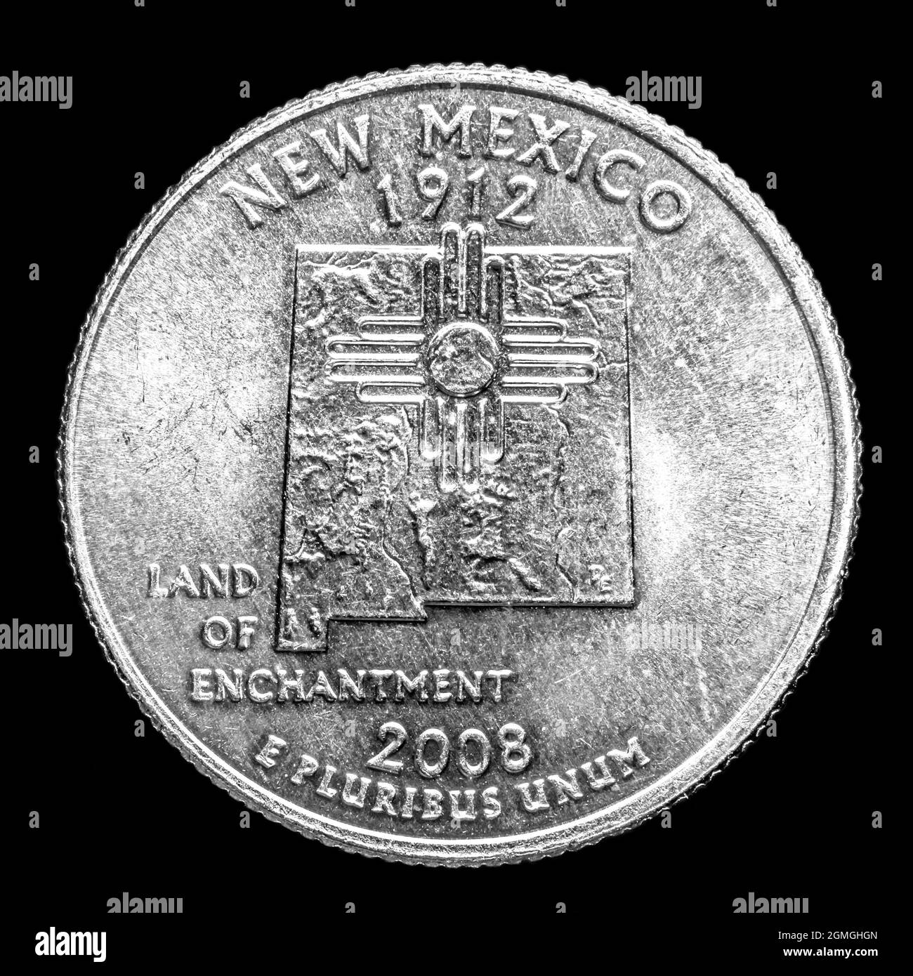 New mexico state quarter hi-res stock photography and images - Alamy