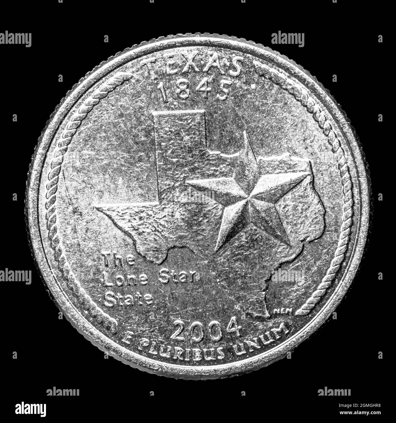 Texas state quarter hi-res stock photography and images - Alamy