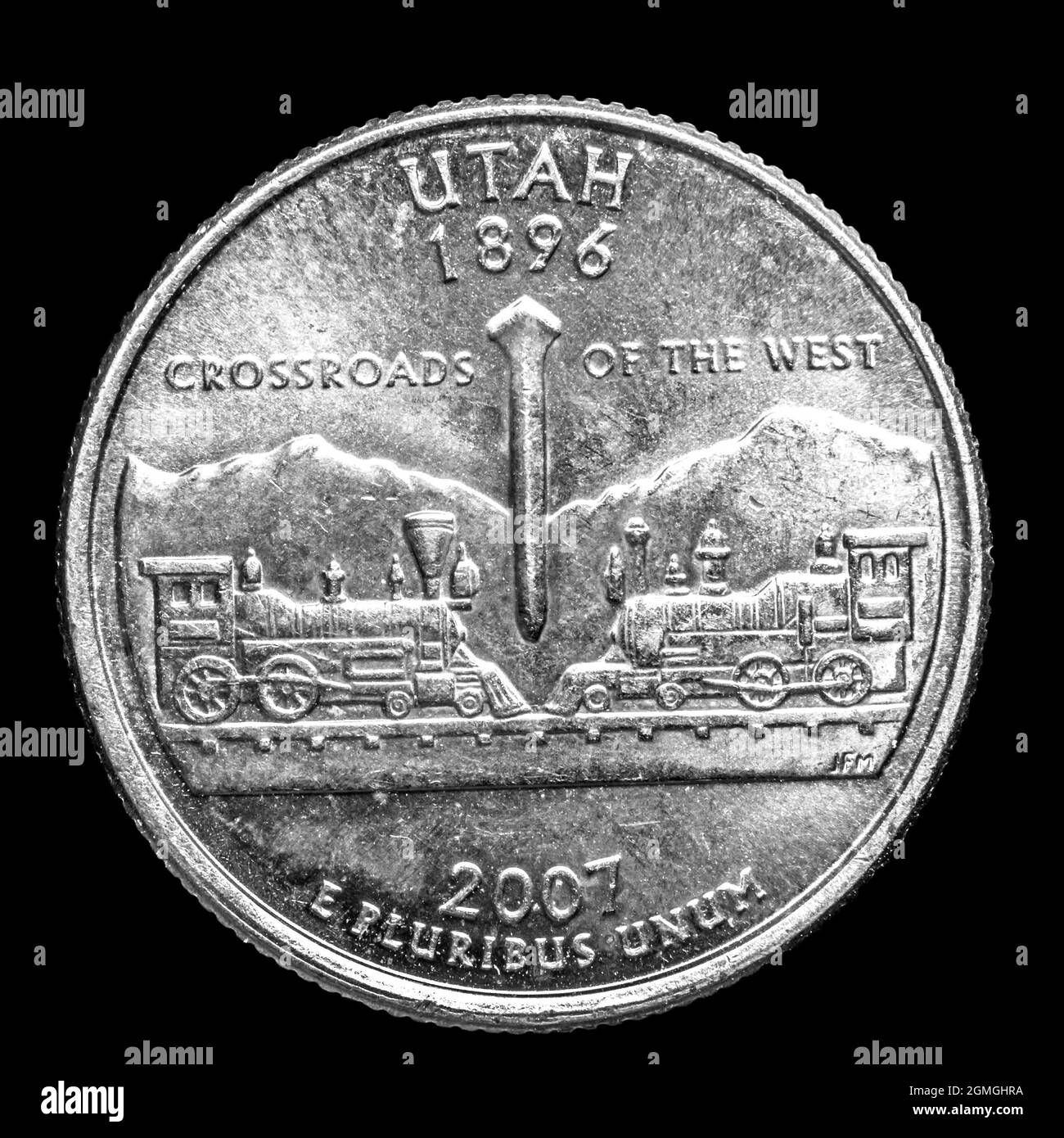 Black And White Quarter