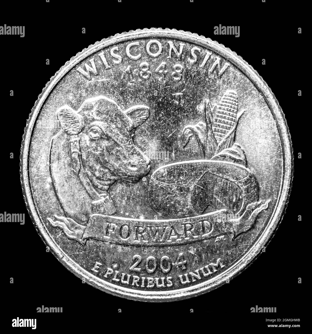 Wisconsin quarter hi-res stock photography and images - Alamy