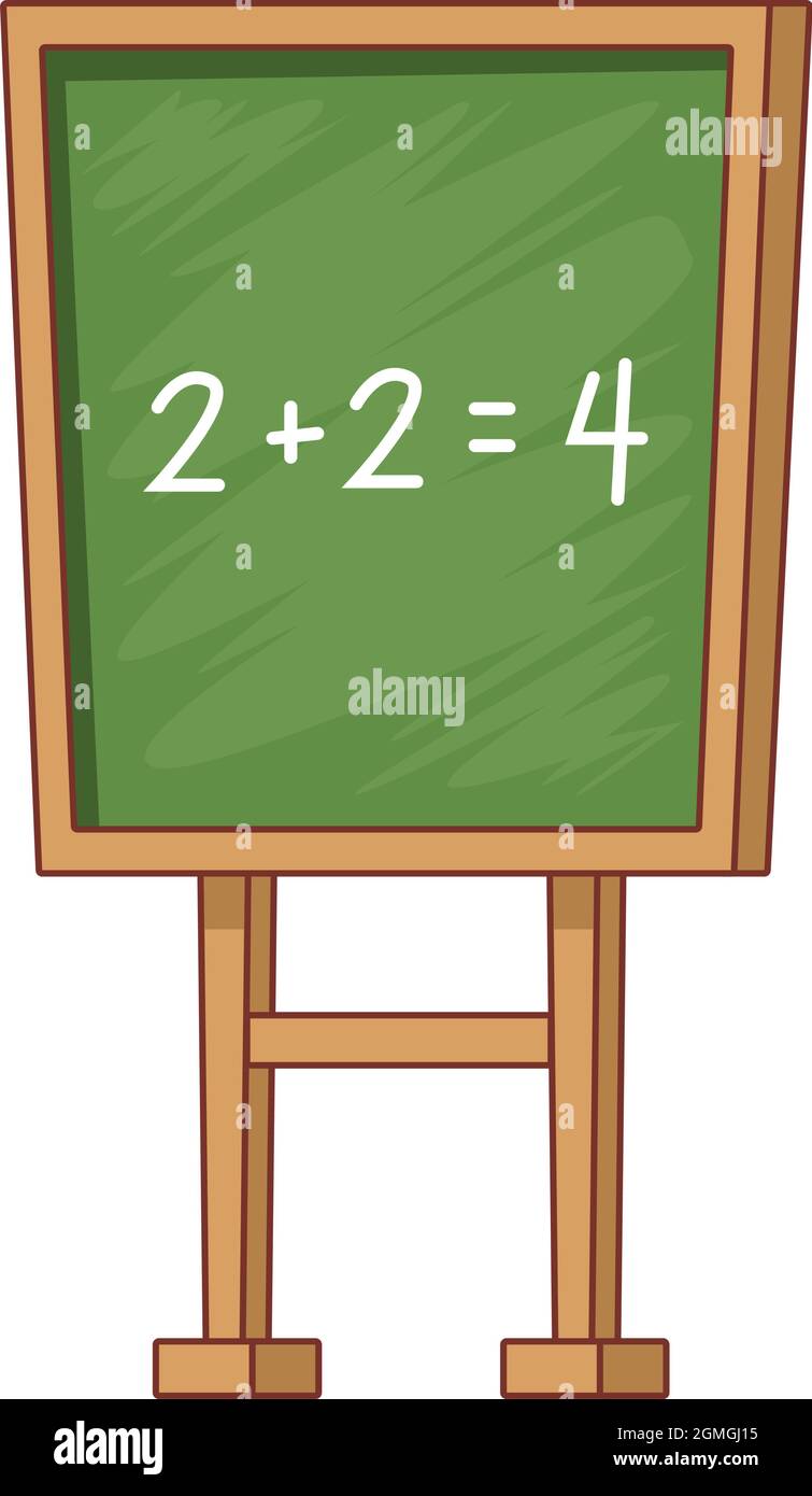 Math Chalkboard Clipart Black