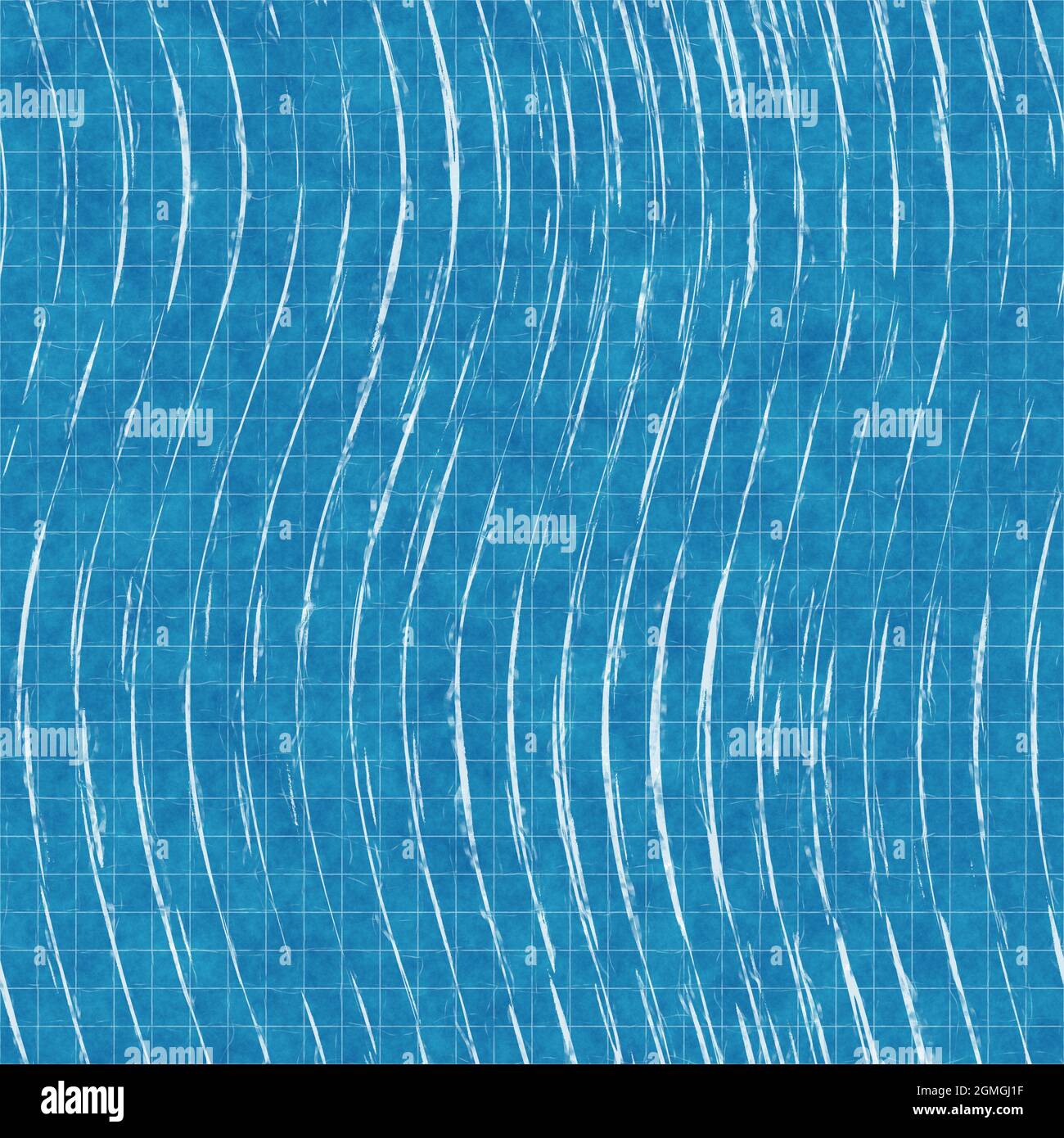 Seamless bright blue blueprint pattern for textile and print Stock ...