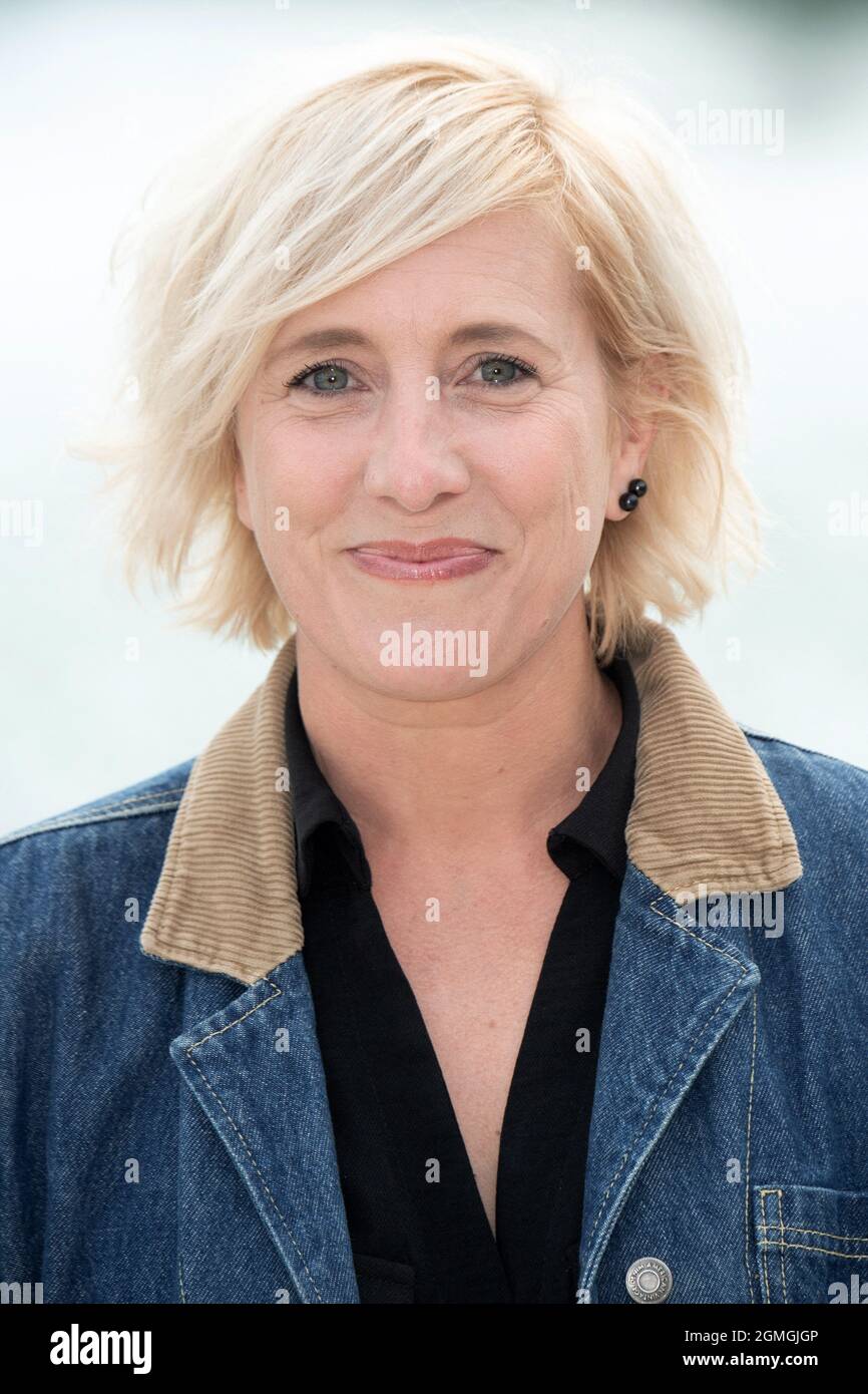 Andrea Bescond attends L enfant de personne photocall during the 23rd ...