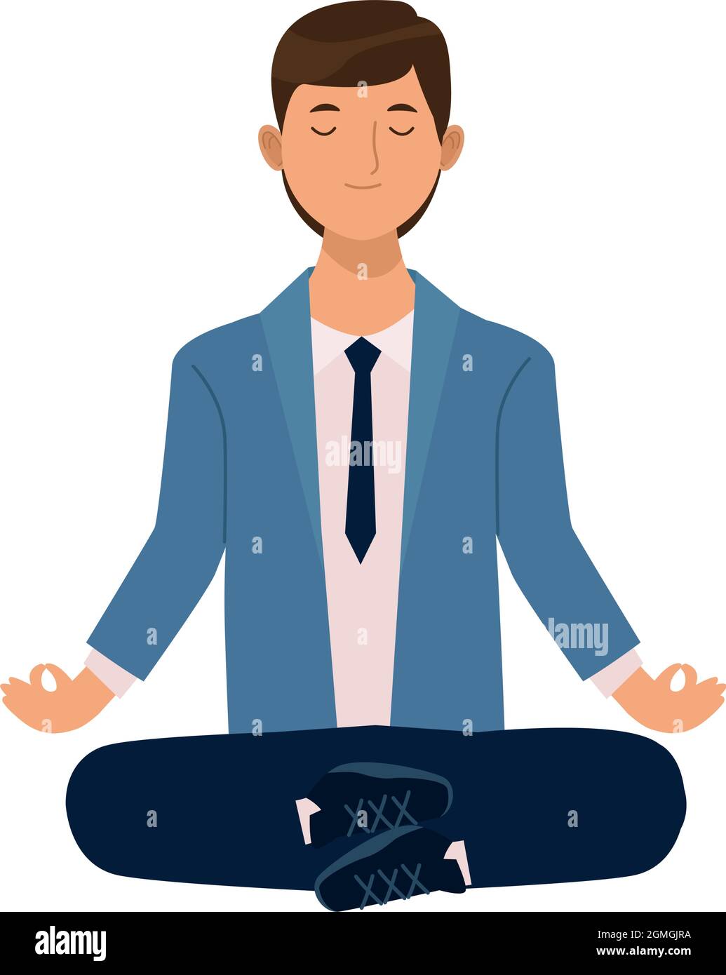 Executive posture Stock Vector Images - Alamy