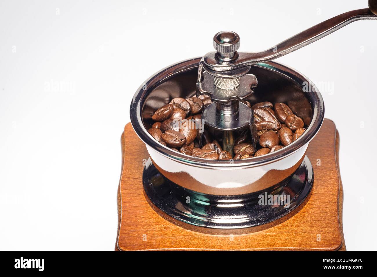Manual coffee grinder handle hi-res stock photography and images - Alamy
