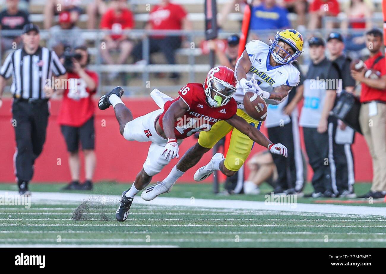 September 18, 2021: Rutgers Scarlet Knights defensive back Max Melton ...