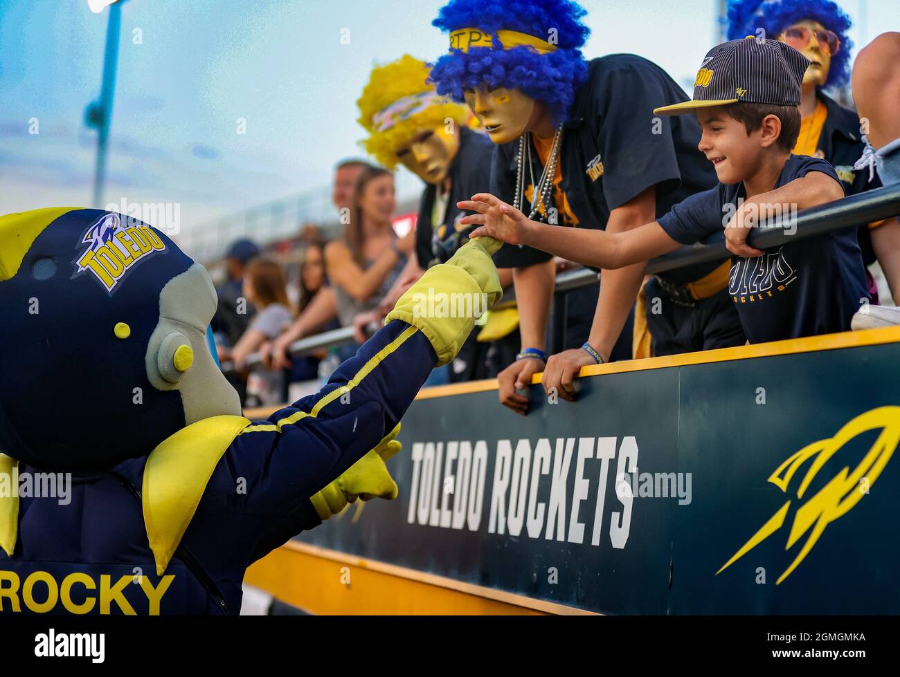 University of toledo mascot hi-res stock photography and images - Alamy