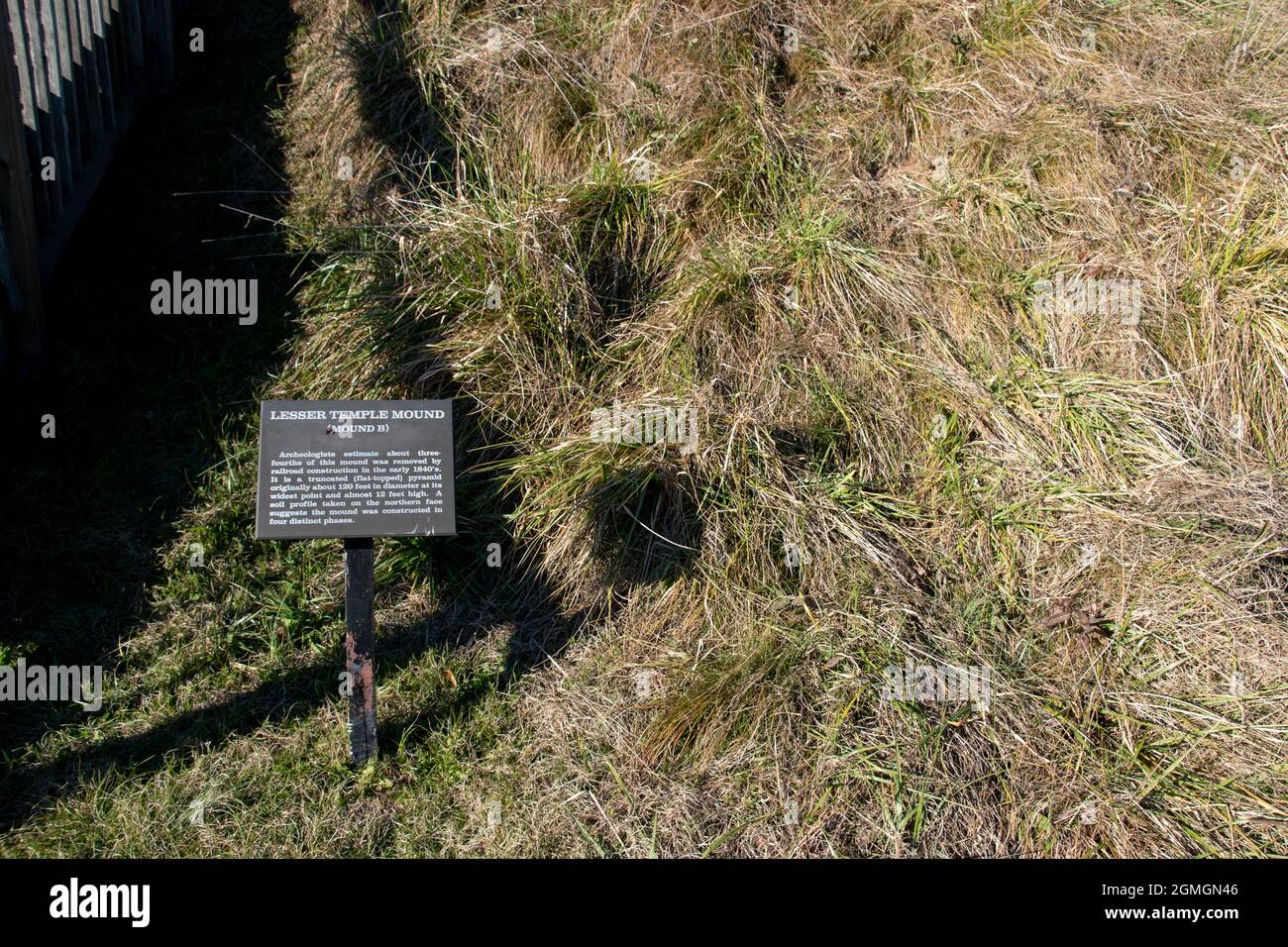 Ocmulgee Mounds National Historical Park in Macon, Georgia Stock Photo ...