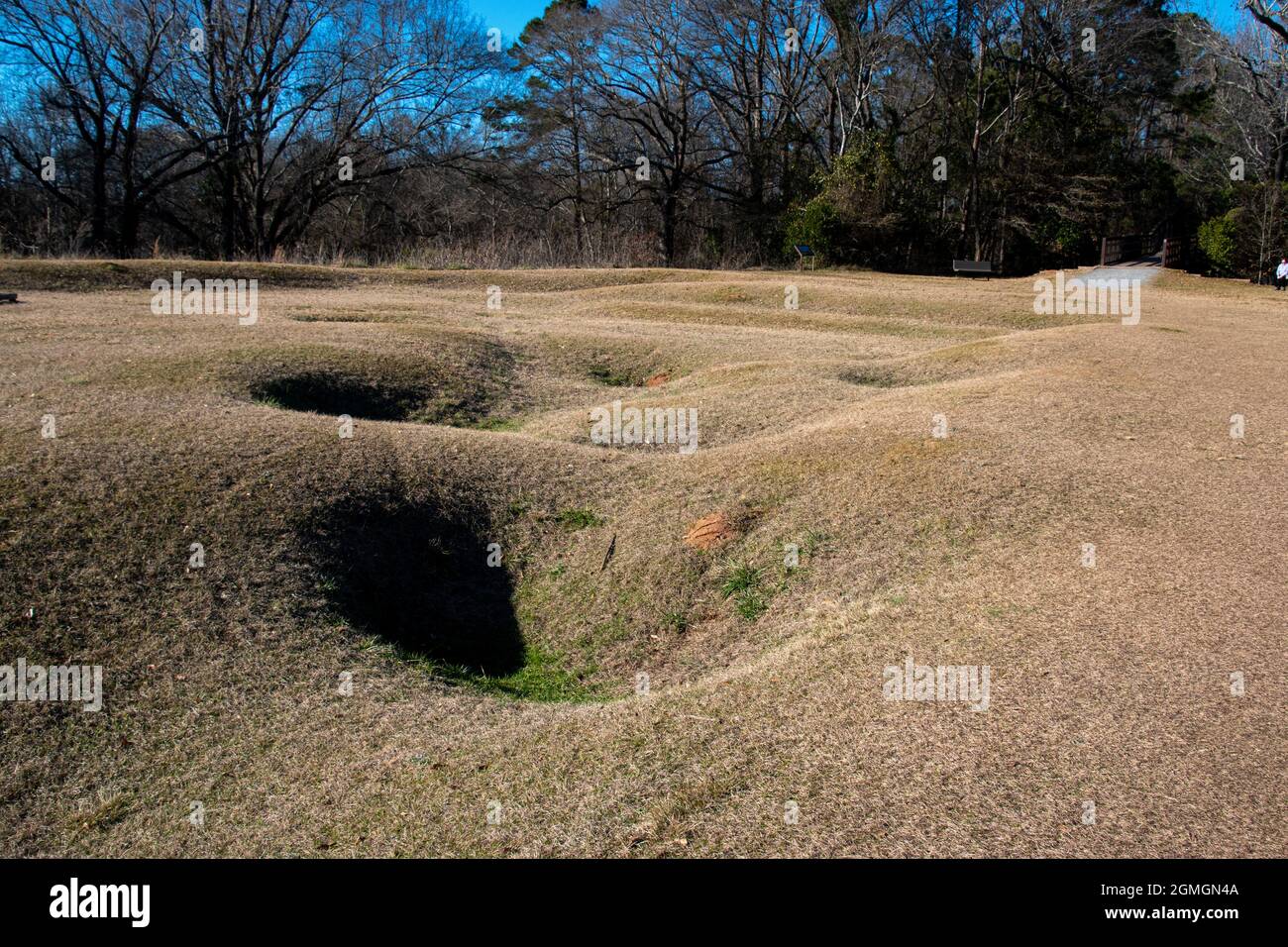 Ocmulgee mounds national historic park hi-res stock photography and ...