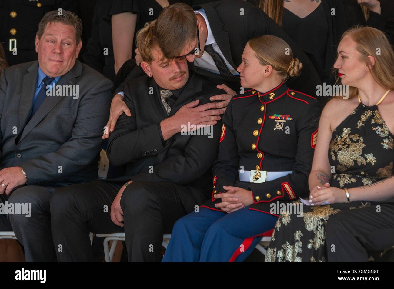 Roseville, California, USA. 18th Sep, 2021. Marine Sgt. Nicole Gee's ...