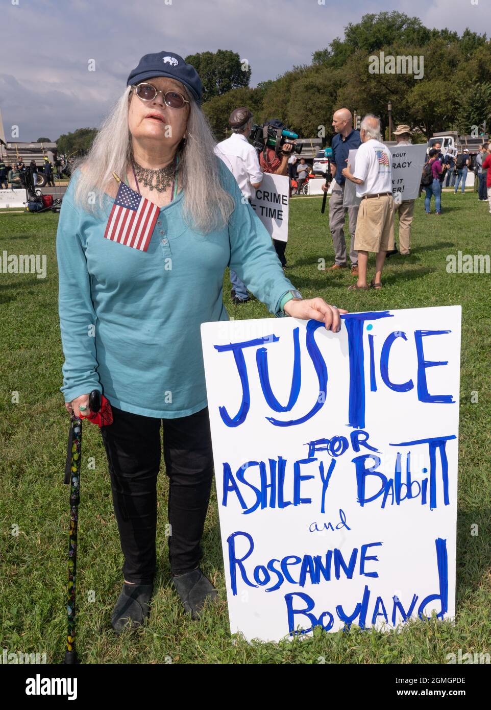 Washington, United States Of America. 18th Sep, 2021. "Justice for ...