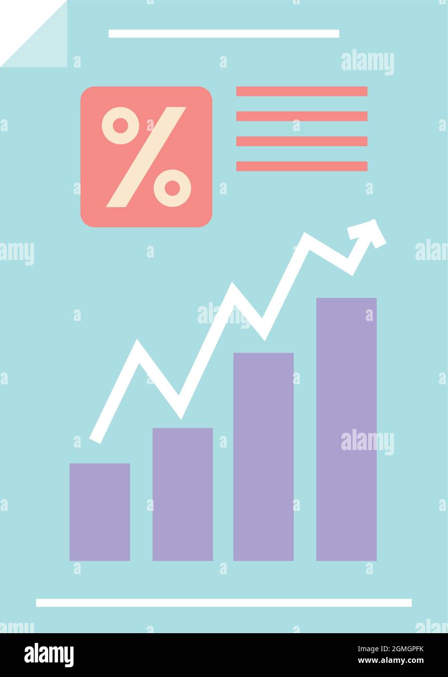 financial report and interest Stock Vector Image & Art - Alamy