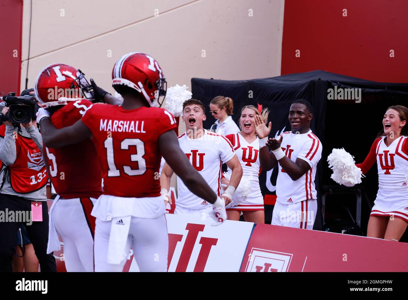 BLOOMINGTON, UNITED STATES - 2021/09/18: Indiana University’s Stephen ...