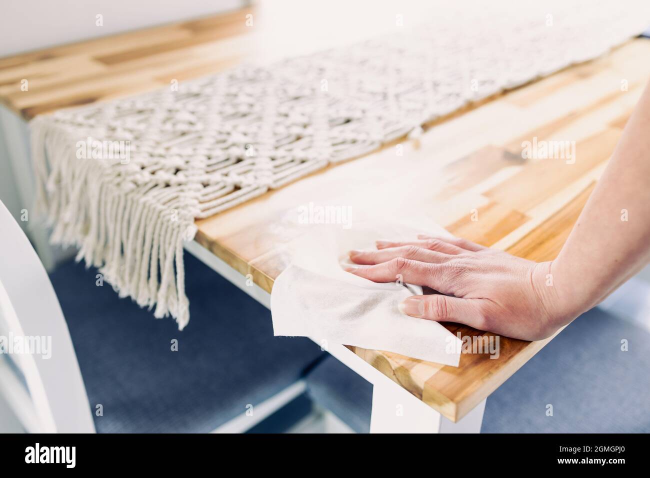 disinfecting surfaces from bacteria or viruses, hand cleaning dining ...