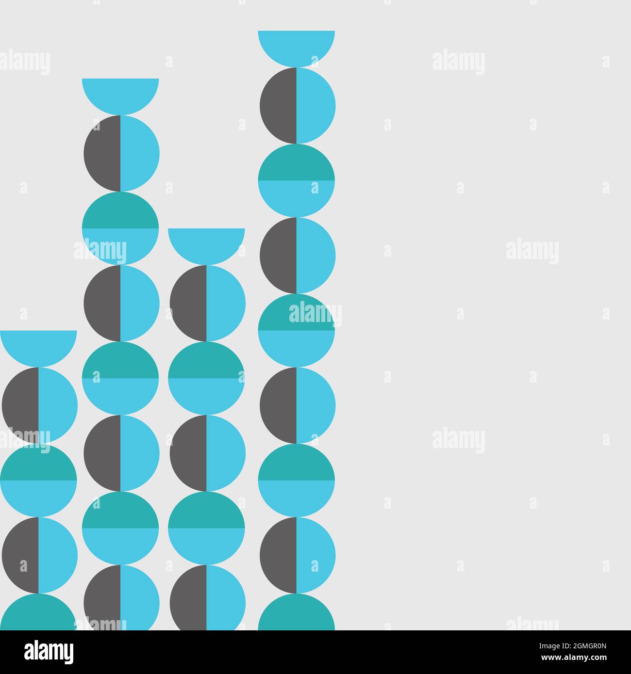 Circle pattern. Modern style texture. abstract background for the ...