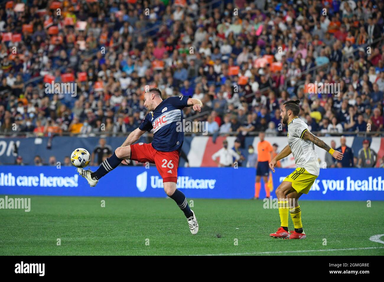 Saturday, September 18, 2021: New England Revolution midfielder Thomas ...
