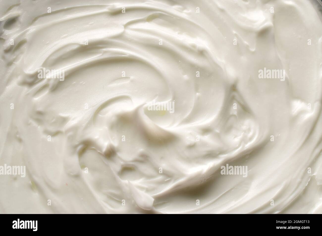 Top View of Cream texture Background Stock Photo - Alamy