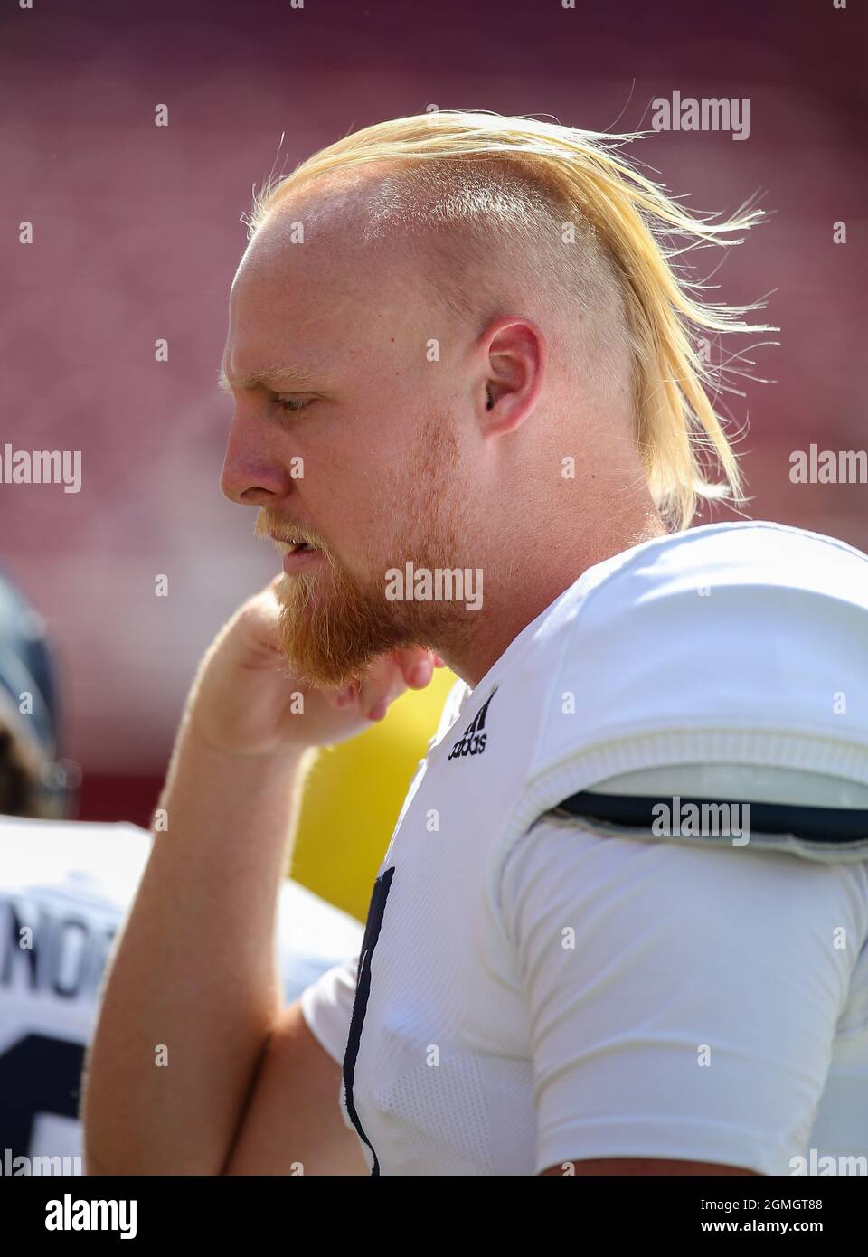September 18, 2021: Anthony Beck III #7 punter for Georgia Southern ...
