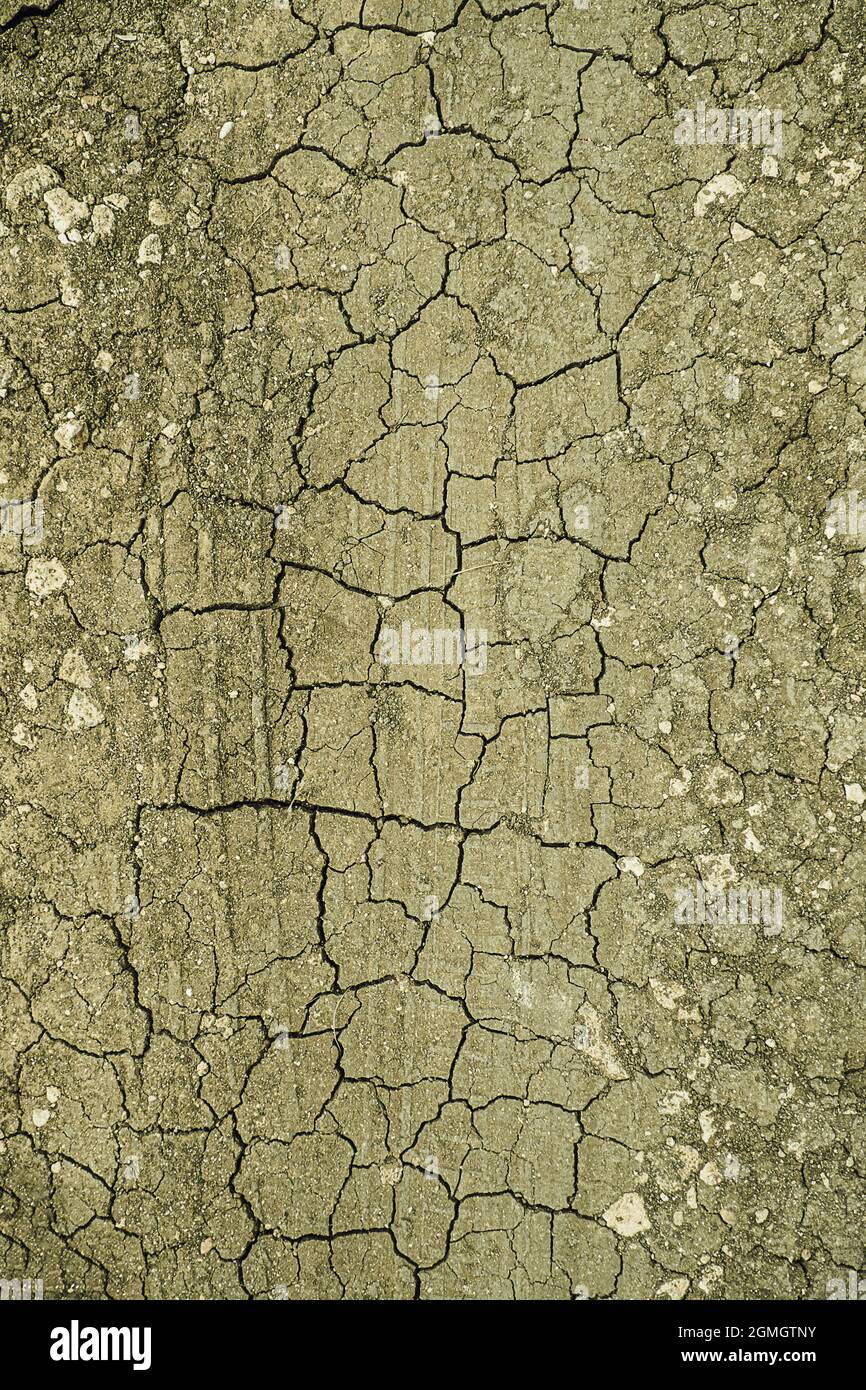 Brown dry cracked ground. Dried clay texture and patterns cracked ...