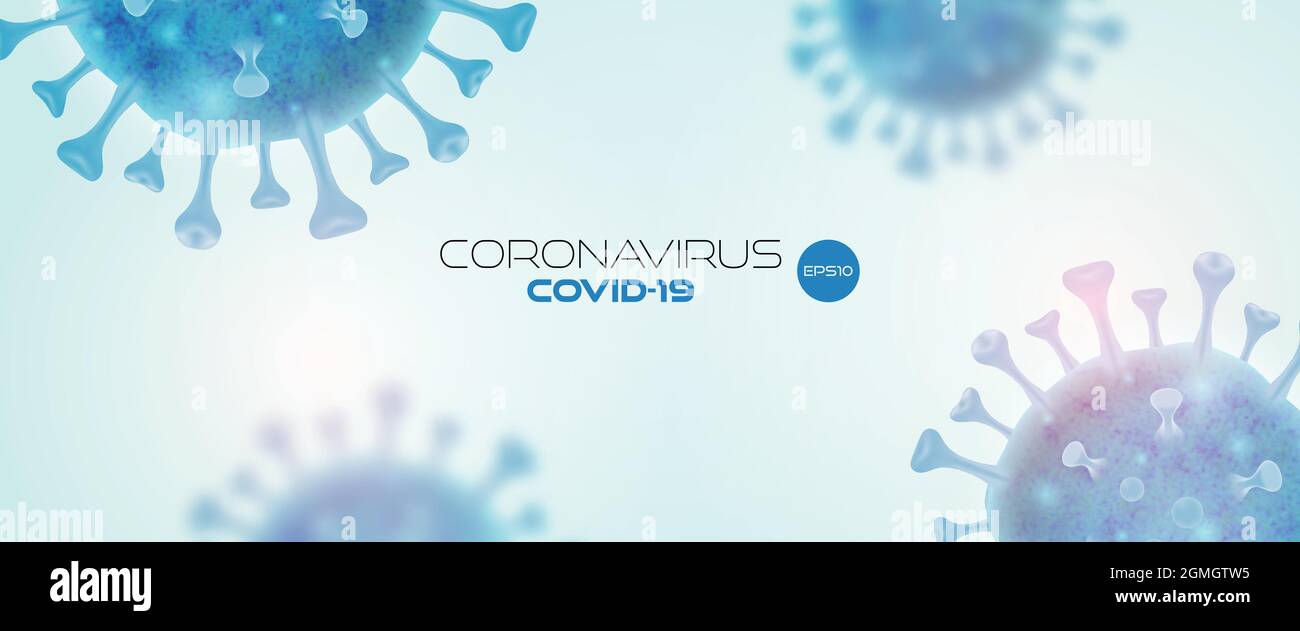 Coronavirus banner template. Vector illustration Stock Vector Image ...