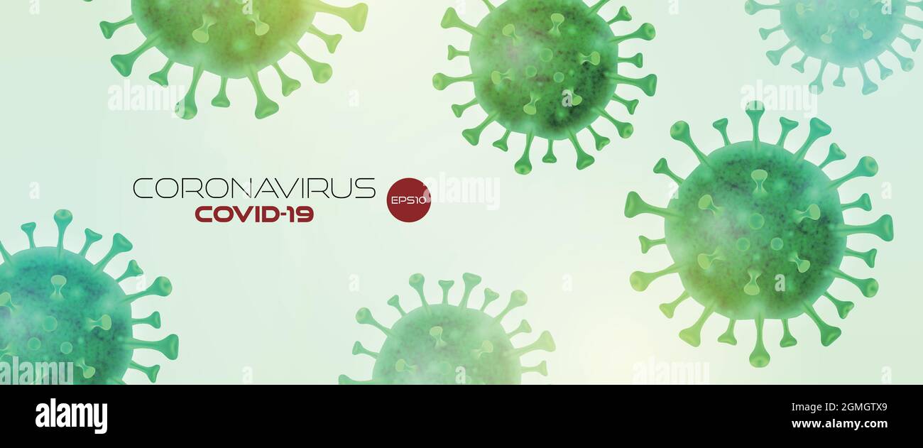 Coronavirus banner template. Vector illustration Stock Vector Image ...