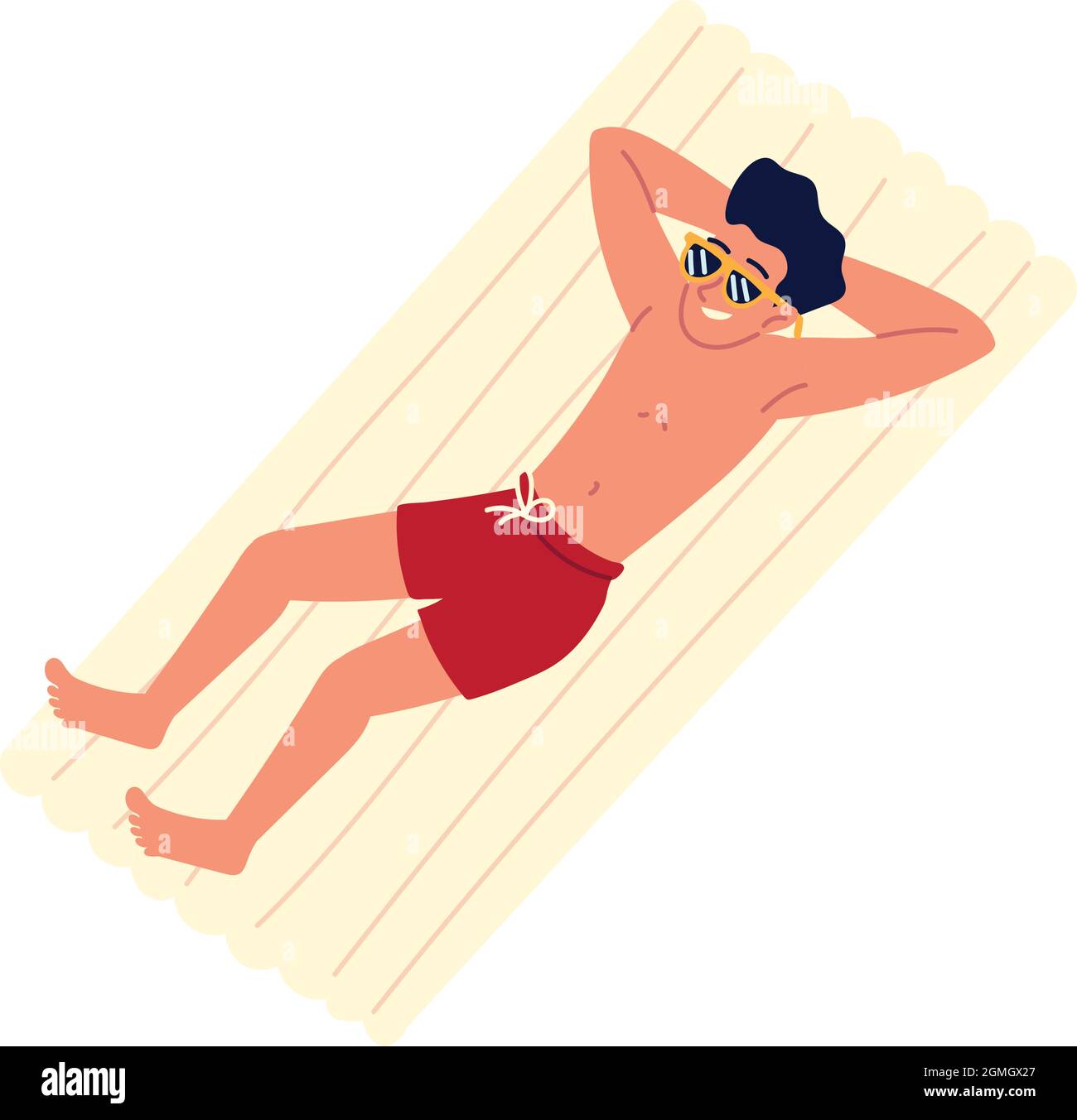 Dream man floating Cut Out Stock Images & Pictures - Alamy