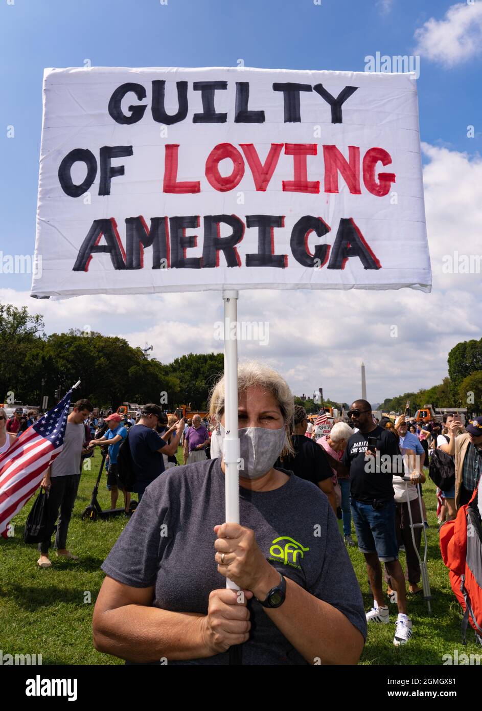Washington, United States Of America. 18th Sep, 2021. "Guilty of Loving ...