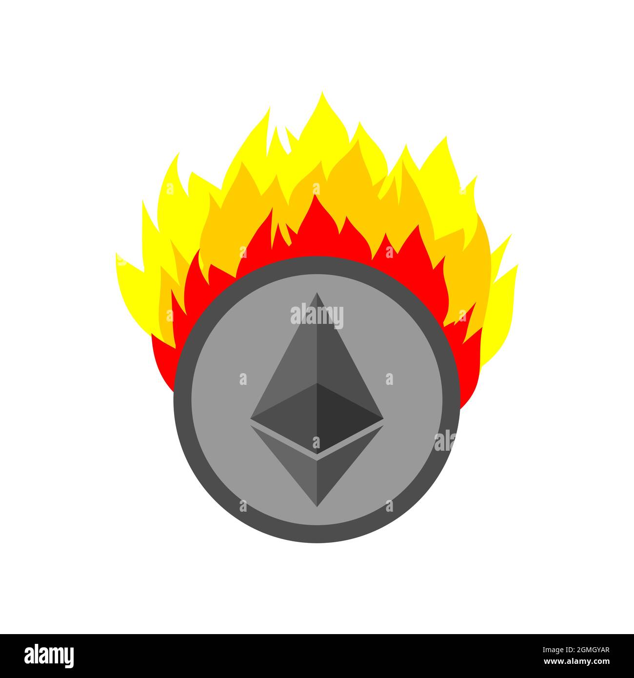 Bitcoin fire Cut Out Stock Images & Pictures - Alamy
