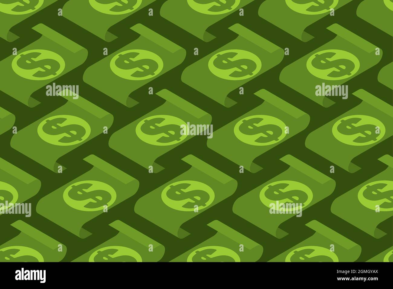 Dollar pattern seamless. Paper money background. Cash texture Stock ...