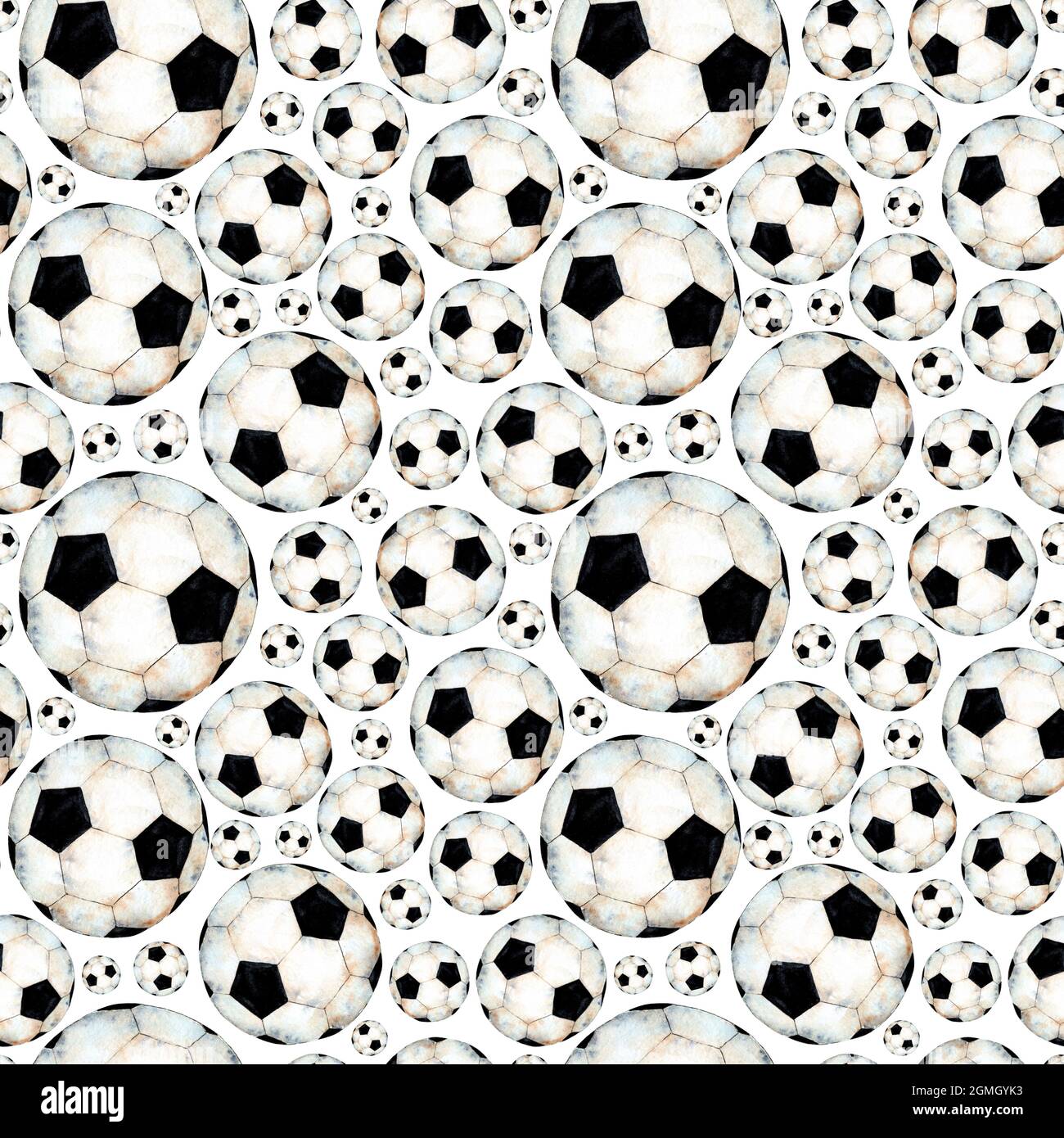 Soccer Ball Print Pattern