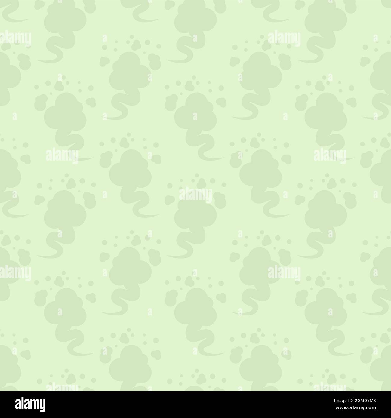 Fart pattern seamless. green smoke gas background. Farting texture ...