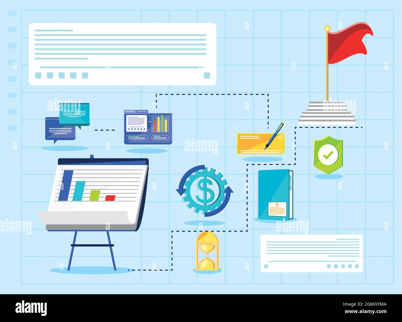 financial management process Stock Vector Image & Art - Alamy