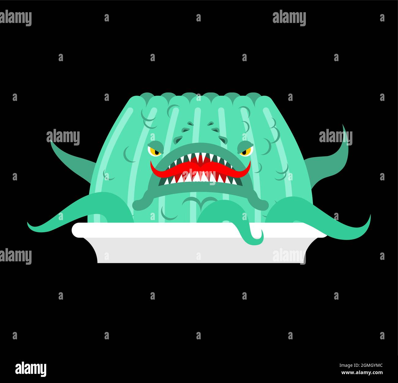 Cartoon funny slime monster hi-res stock photography and images - Alamy
