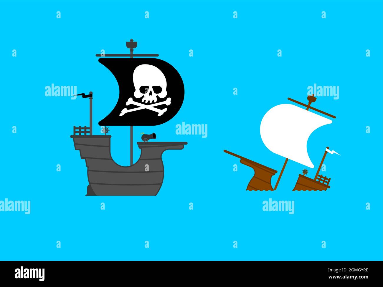 Flooded remains Stock Vector Images - Alamy