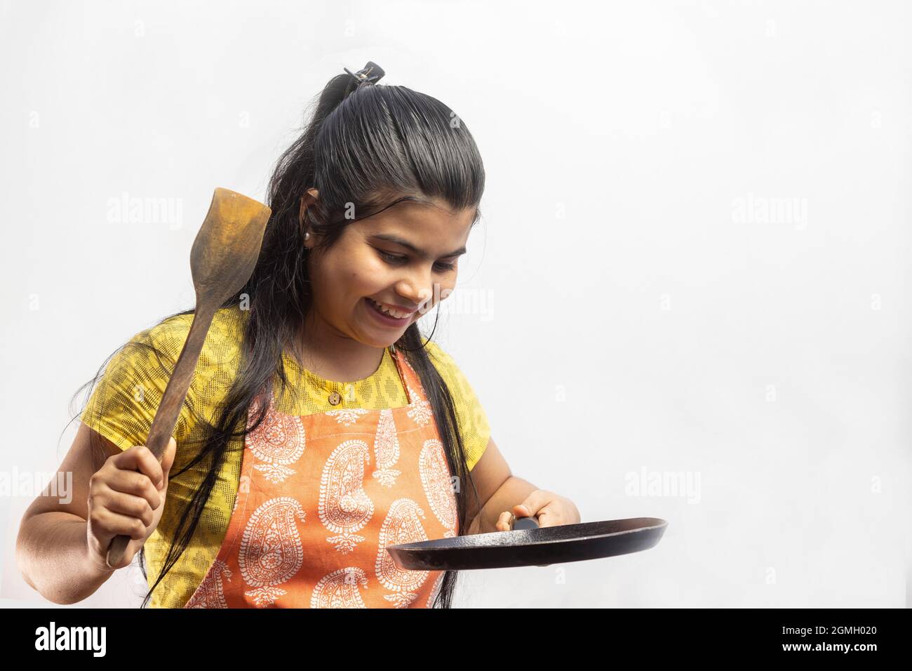 Indian Lady Cooking High Resolution Stock Photography and Images - Alamy